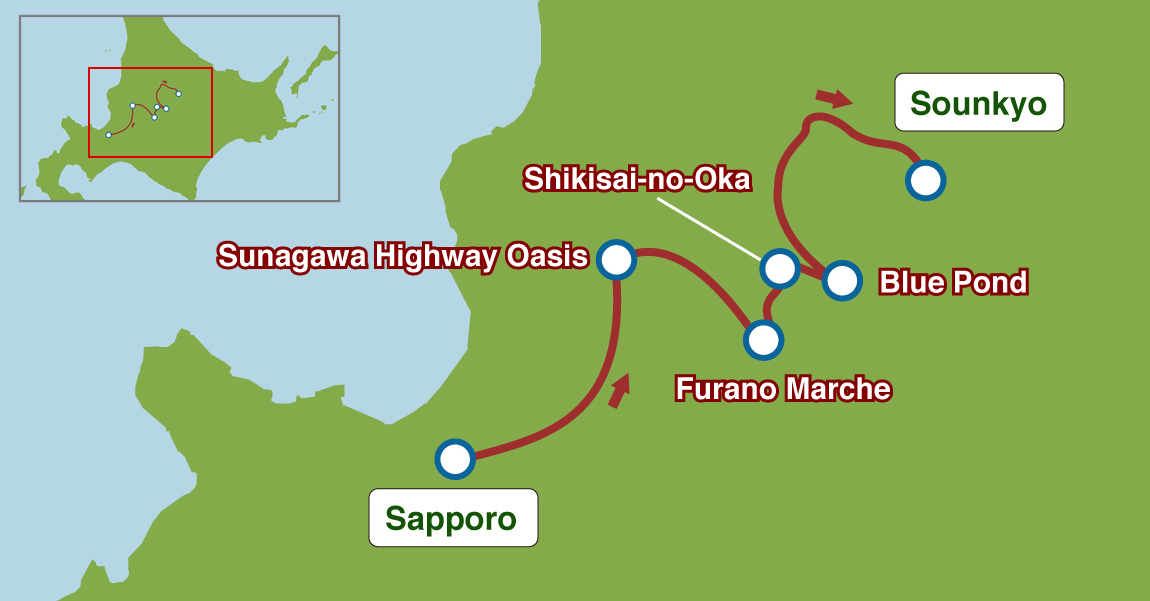 Autumn in eastern Hokkaido Sightseeing Bus｜YOKOSO Japan Tour & Hotel